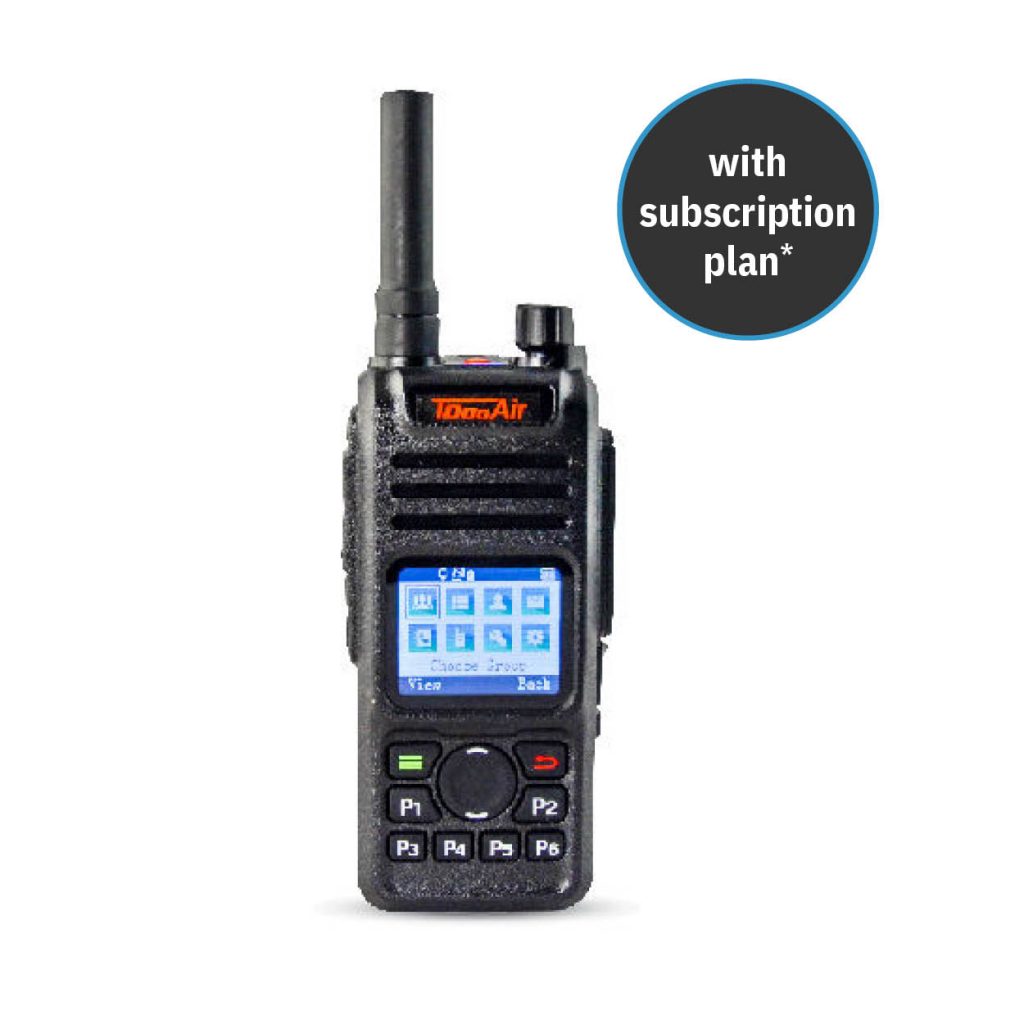 TA-682 Handheld POC 4G Portable Radio - Datalink Technologies